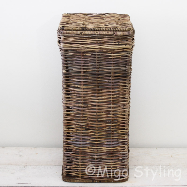 Hoge smalle wasmand 70 cm Brown? Bestel online - MigoStyling