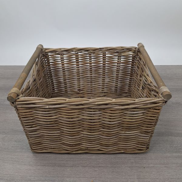 Mand met houten handgreep 50 cm? Bestel online - MigoStyling
